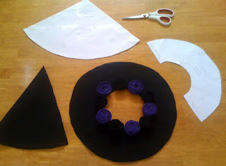 Mama's Felt Cafe: We're Off To See The Wizard--Felt Witch Hat Tutorial