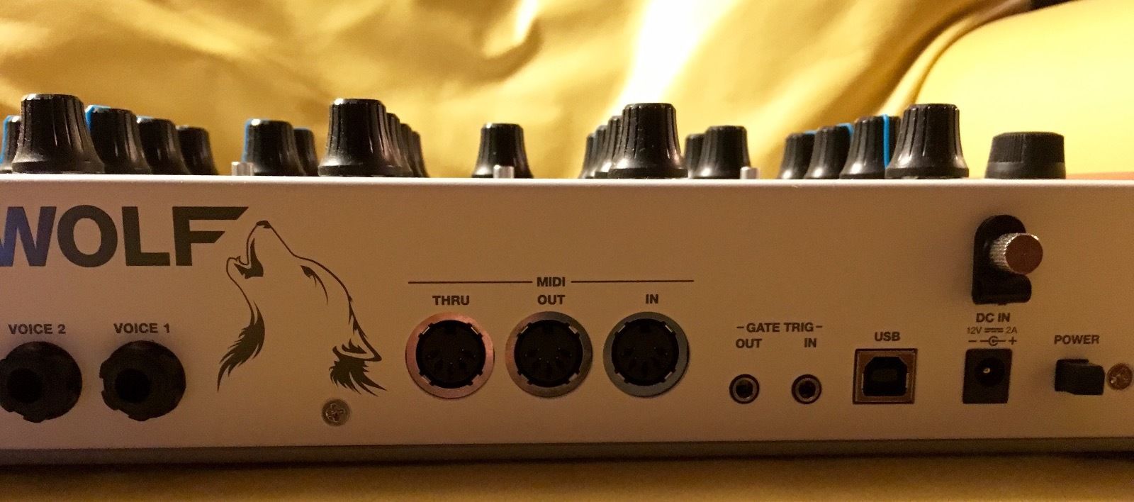 MATRIXSYNTH: Akai Timber Wolf analog synth