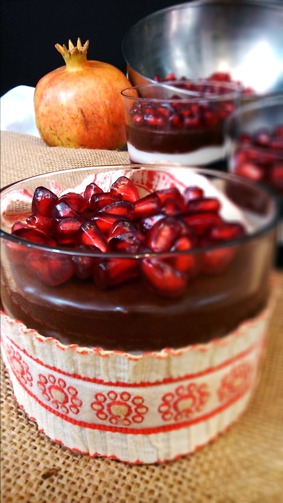 Recetas con fruta granada: Postre con granadas