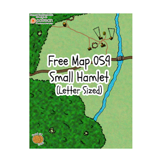 Free Map059: A Small Hamlet - Frugal GM