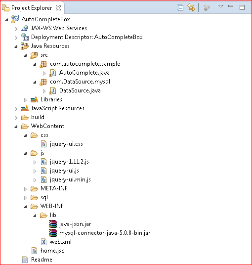 Jquery Autocomplete Box In Java Dynamic Web Application Using Mysql ~ Javasimplestuff Naveens Blog 