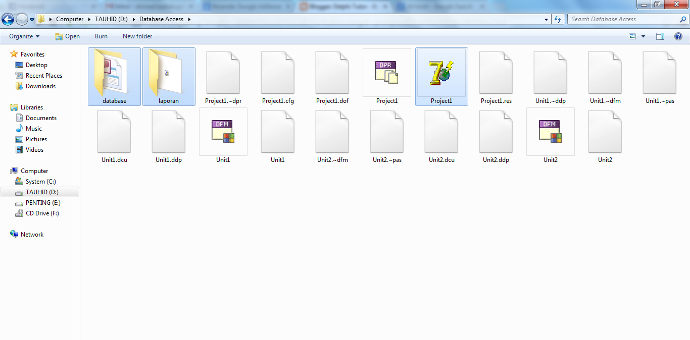 Membuat File Instalasi Delphi dan Database Access - Tutorial Delphi