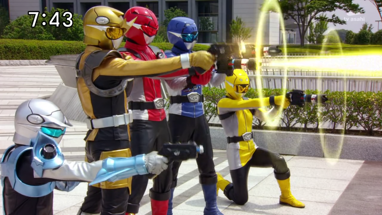 Kingstone Flash: Let's bloggin'! A Look at Tokumei Sentai Go-Busters