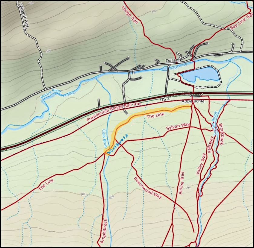 1HappyHiker: A Short Trek to Cold Brook Fall in Randolph, NH