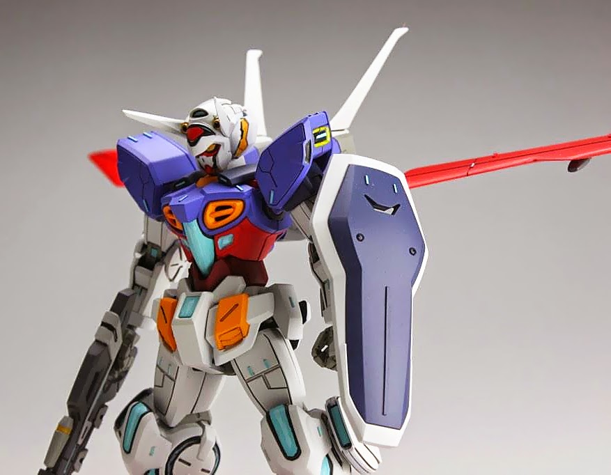 GUNDAM GUY: HG 1/144 Gundam G-Self Atmospheric Pack - Painted Build