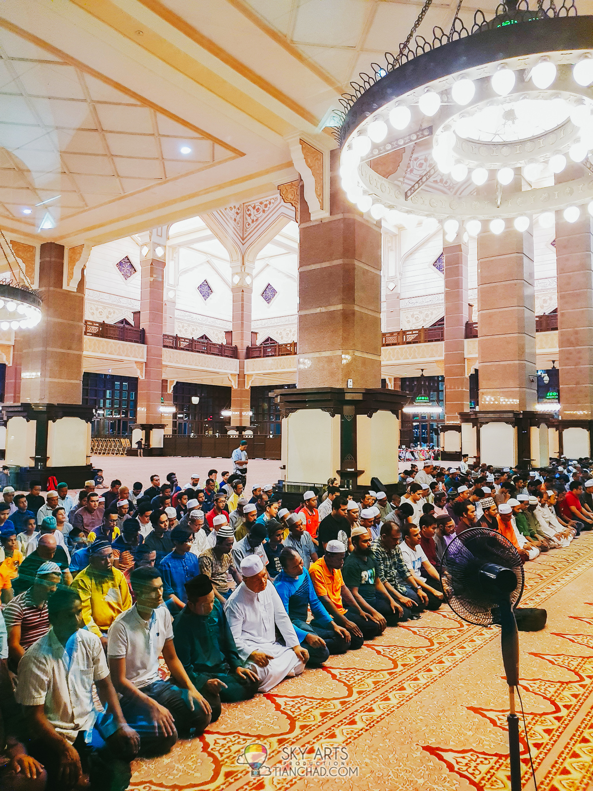 My First Iftar in Putra Mosque during Ramadhan