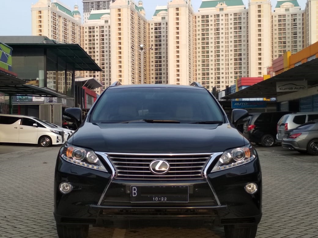 Lexus RX 270 Bekas warna hitam tahun 2012 Facelift - PUSAT MOBIL CBU