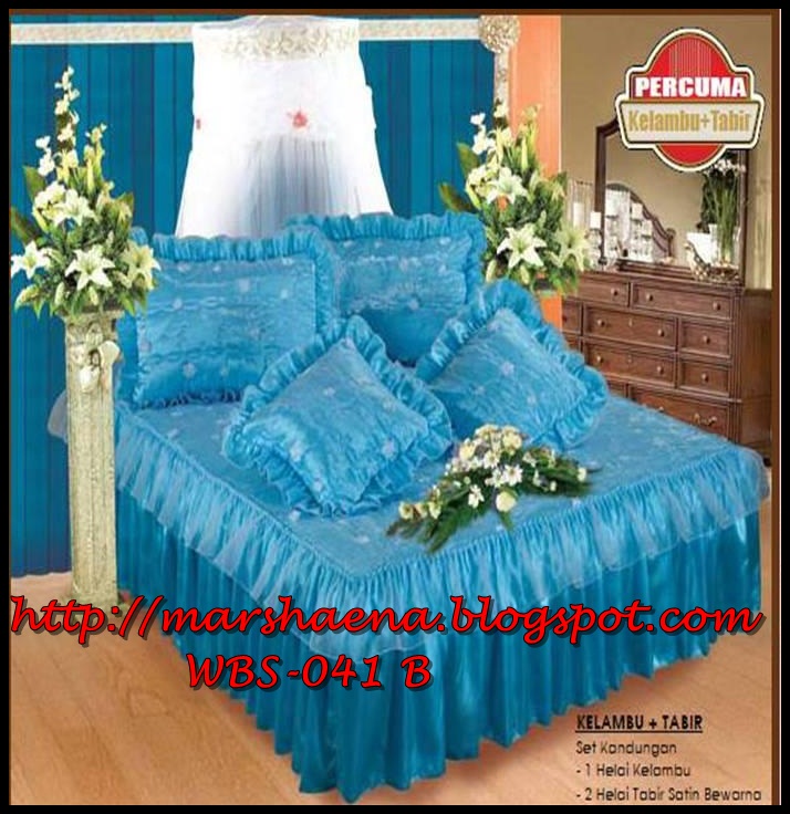 MARSHAENA COLLECTION: Set Cadar Pengantin ~ design terbaru ~ free tabir ...