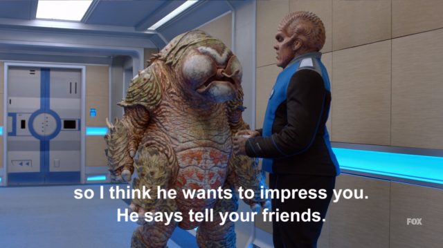 The Orville Season 2 Premiere Review: I Love Bortus (Even If He Does ...