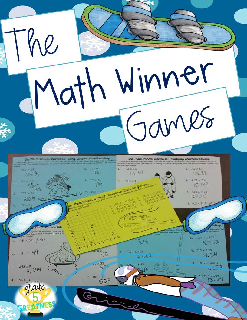 Math Winner Games! | Grade 5 Greatness: Math, Missions, and Middle School