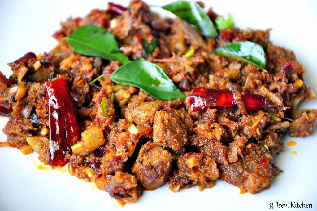 Jeevi Kitchen: Mutton Sukka Varuval