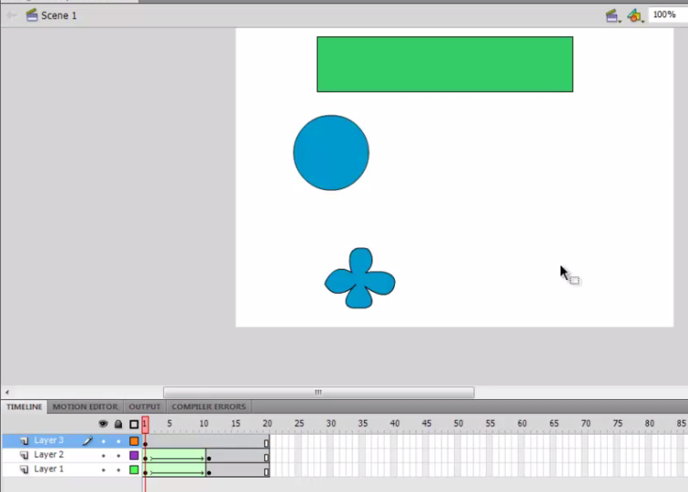 Cara Membuat Shape Tween ~ Flash Corner Tutorial Flash