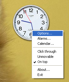 Campur Baur: Menampilkan Atau Memasang Jam Analog di Desktop Komputer