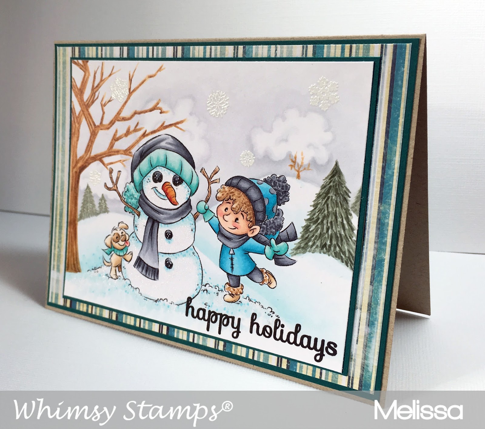 Melissa Made: Some Snowman Fun - Whimsy Release Day 3