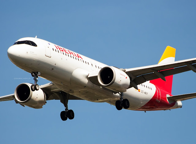 bilbao_aviation_pro: Avistamiento Iberia Airbus A20N EC-MXY "GETAFE ...