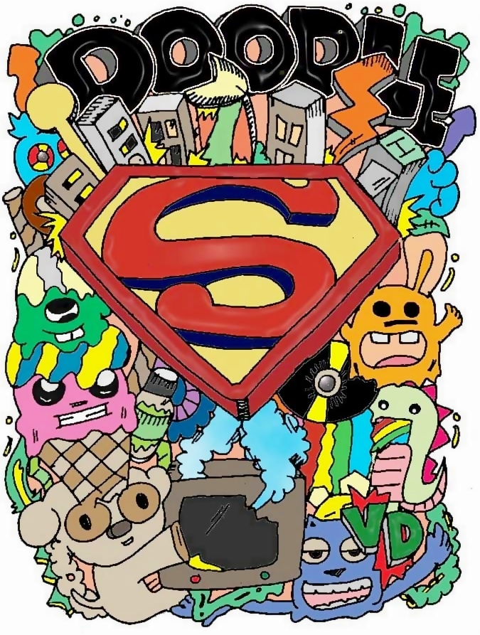 Big City Dreams: Superman Double Doodle