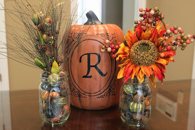 Keeping up with the Kiddos: Fall Mason Jars