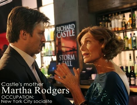 CASTLE's STUDY: Who am I ? Martha Rodgers:Murder Case of CASTLE