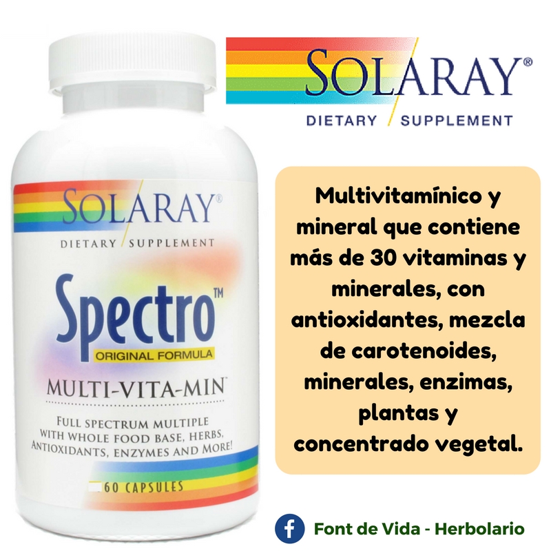 Herbolario Font de Vida en Jávea www.fontdevidajavea.com: SPECTRO Multi ...