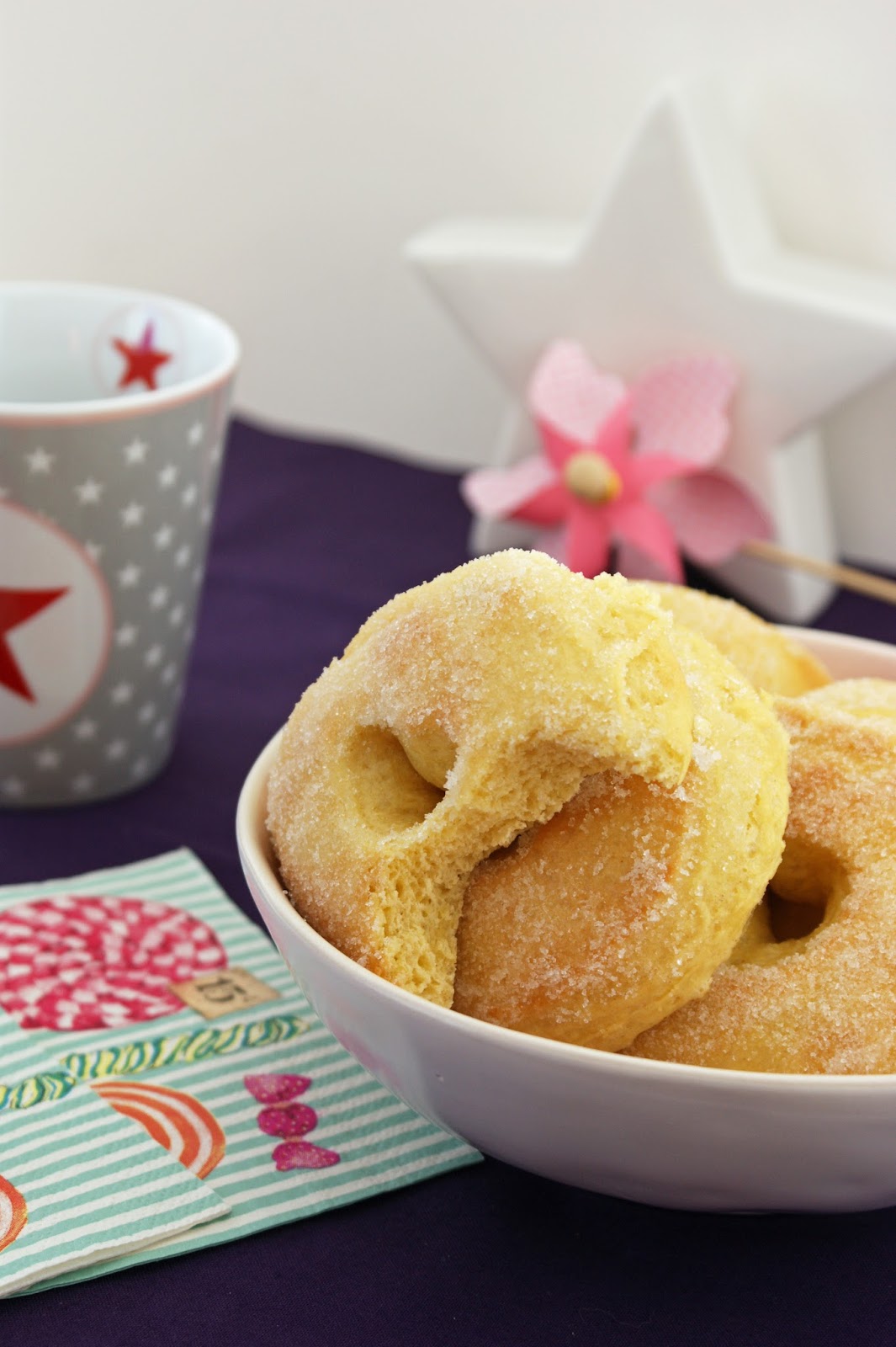 Afternoon Tea: Beignets au four façon donuts