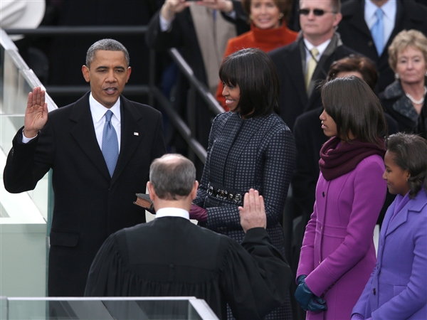 THIS and THAT: President Obama: Swearing-in Ceremony