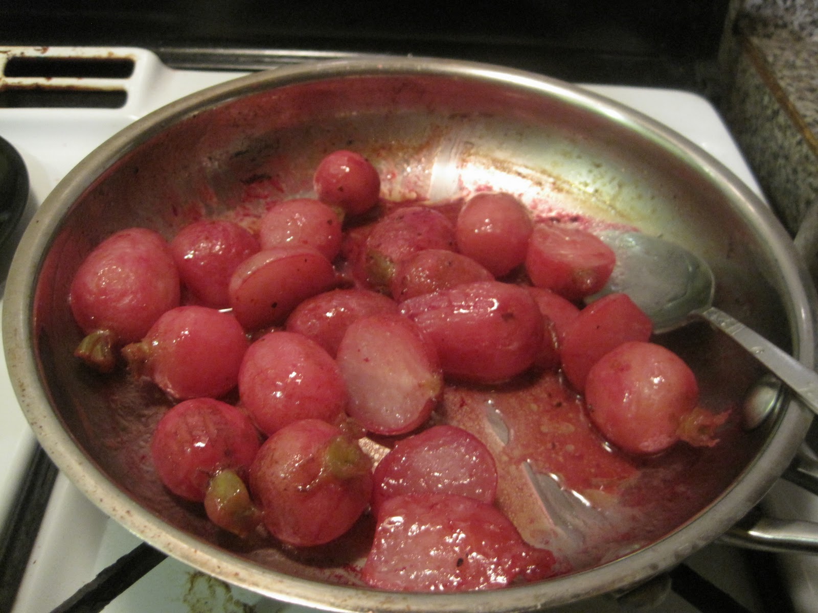 Making Michael Pollan Proud: Butter-Glazed Radishes
