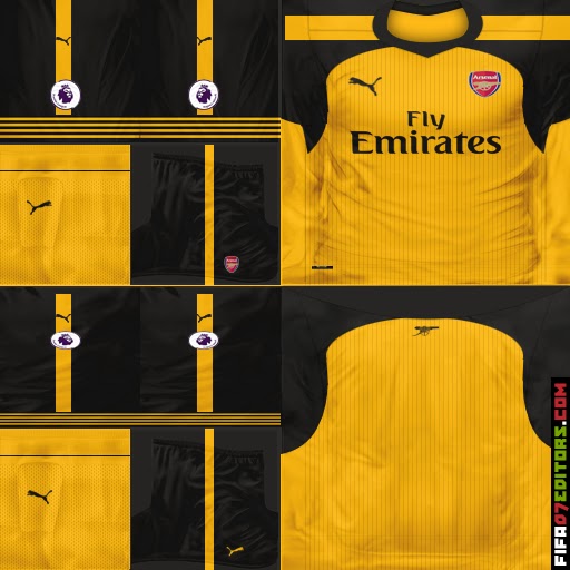 fifa-patchs: FIFA 07 Arsenal 2016-17 Full Kits