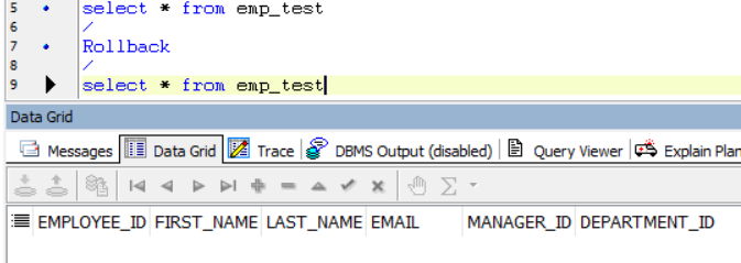 Oracle SQL PLSQL Knowledge Share: 2018