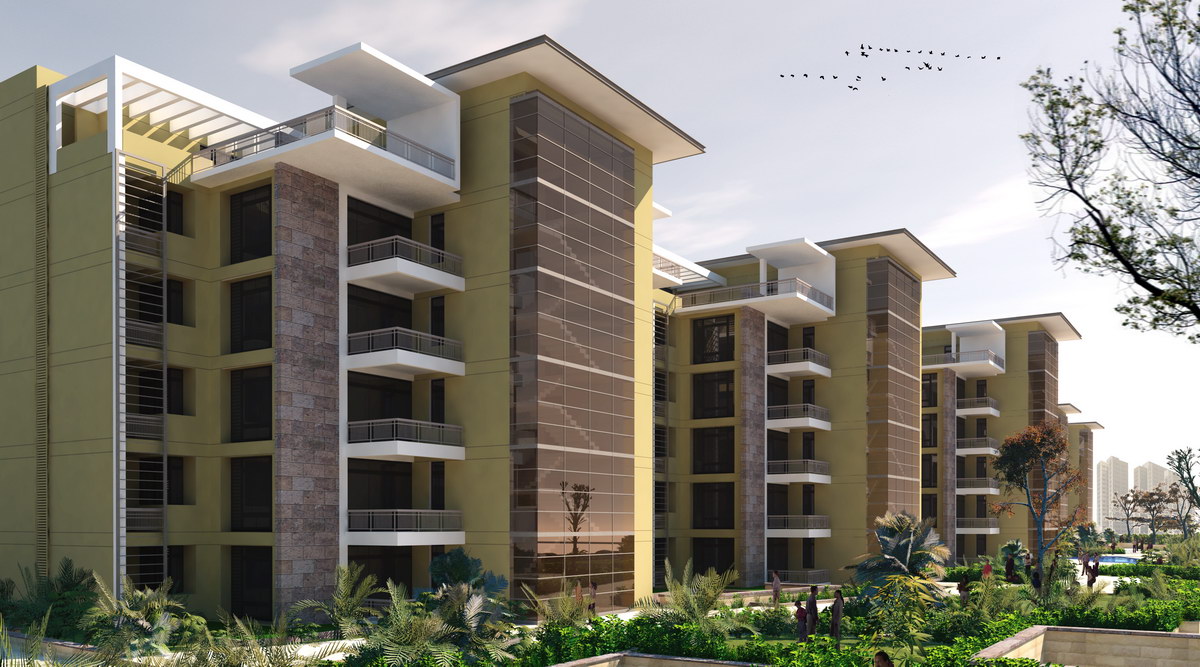 3d Architectural Visualization: Residential Apartments at Jaipur
