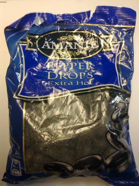 Salmiyuck!: Amanie Pepper Drops Extra Hot