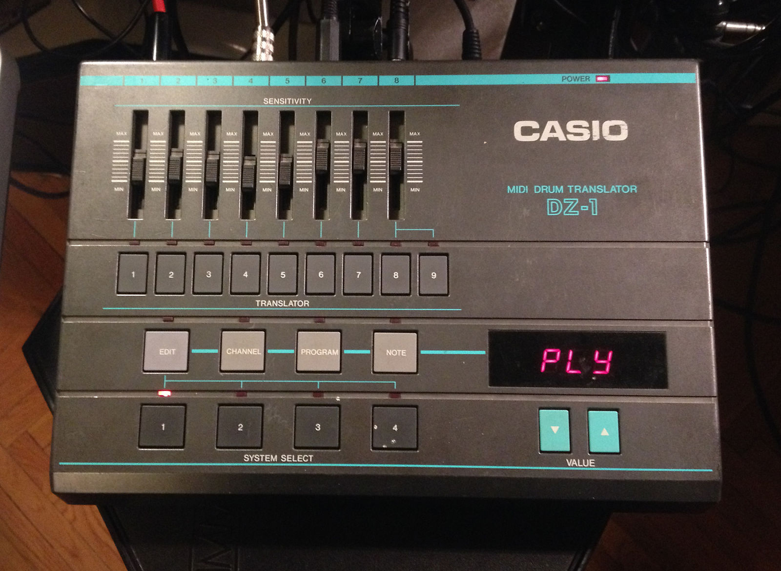 MATRIXSYNTH: Casio DZ-1 Midi Drum Translator