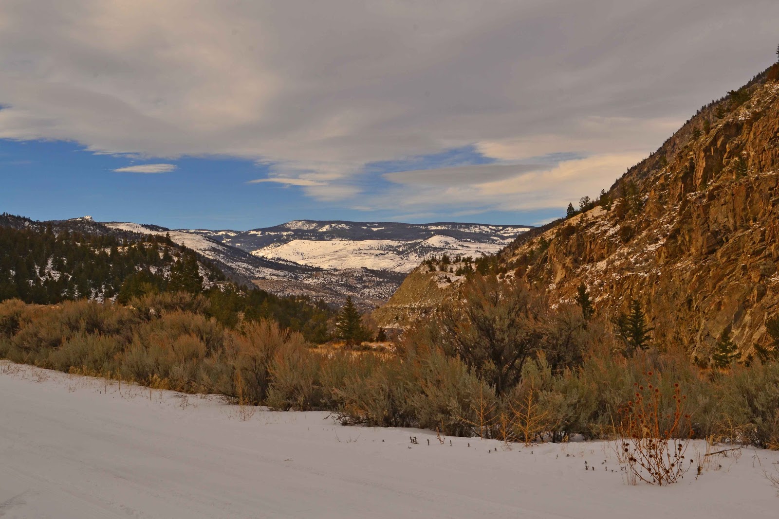 Putah Creek Photo: Montana In Deep Freeze
