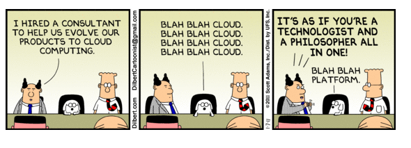 Modern Network Technology: Dilbert: Cloud Expert