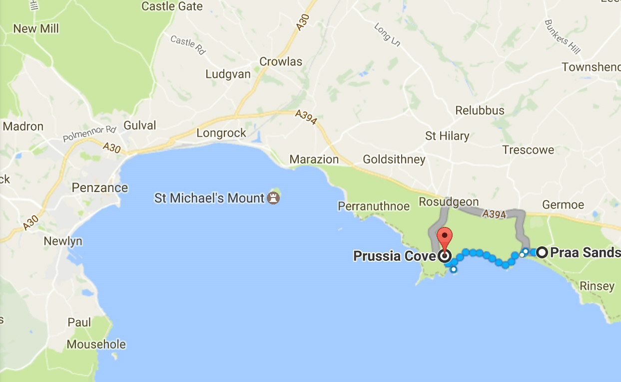 MEI's Barry Wills: Praa Sands to Prussia Cove