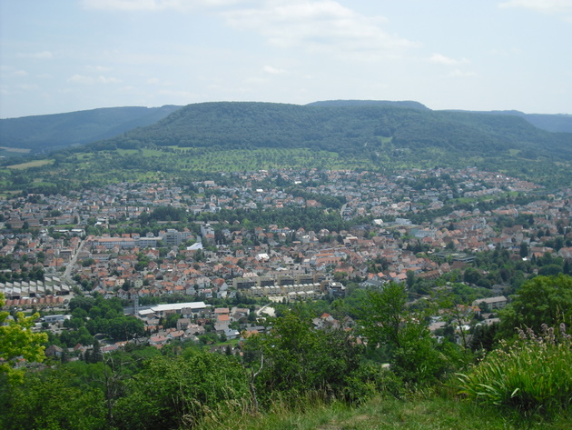 Die Schwäbische Alb und ihre Natur: Aussicht vom Georgenberg bei Reutlingen