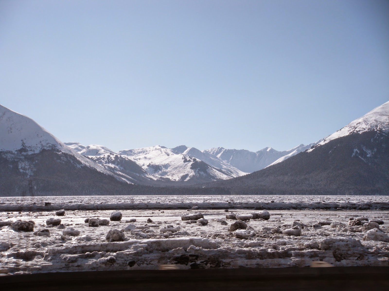 Life in Alaska — A View From Homer: Turnagain Arm Winter Bergs