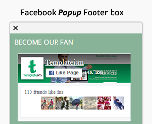 How To Add Together A Facebook Page Popup Footer Box Plugin Inward ...