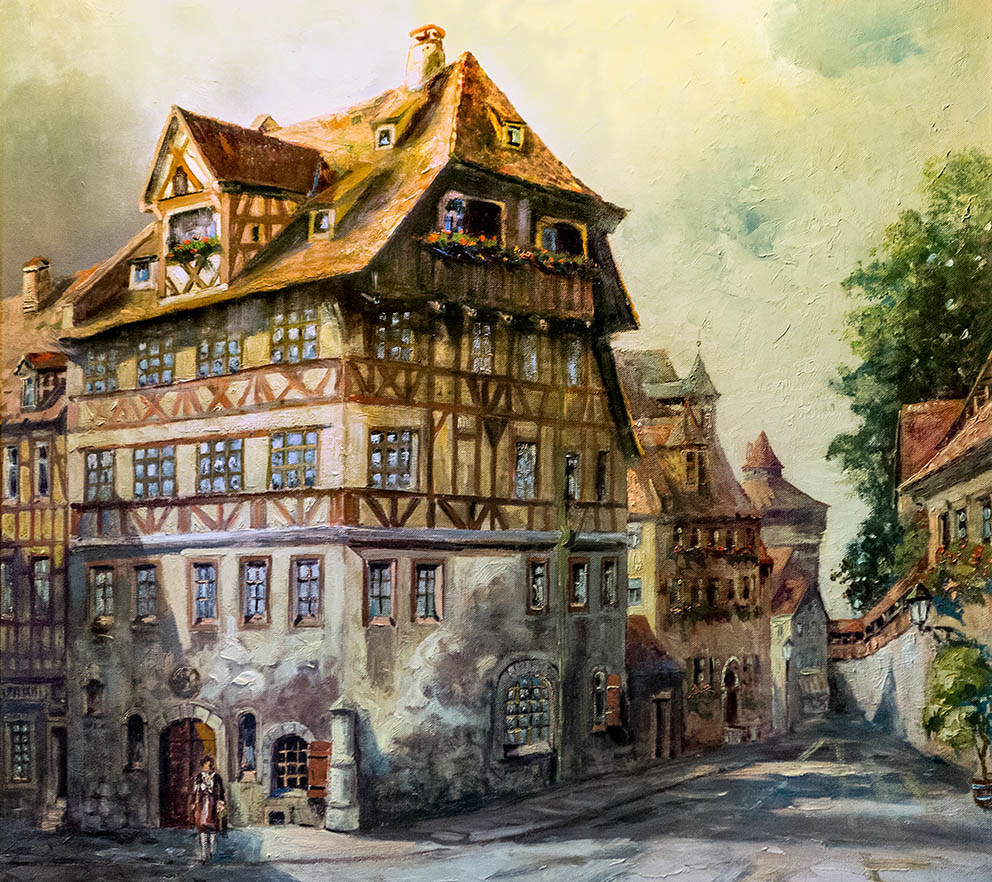 Luz y artes: Cuadro que nos muestra Alemania, antes de las guerras