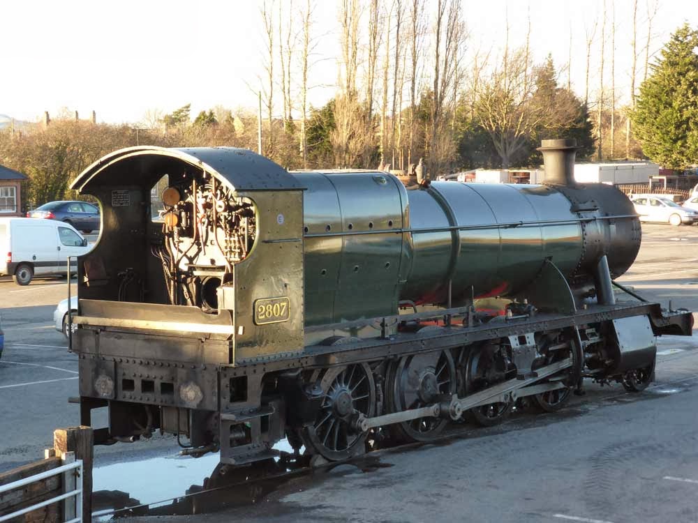 GWR 2800 Class No. 2807: January 2014