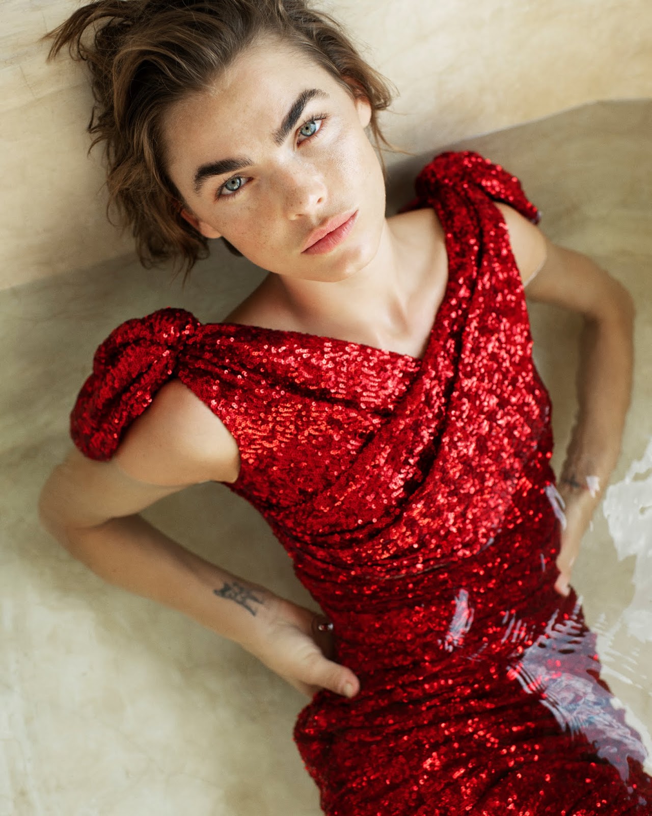 Bambi Northwood Blyth in Vogue Mexico December 2019 by Anne Menke