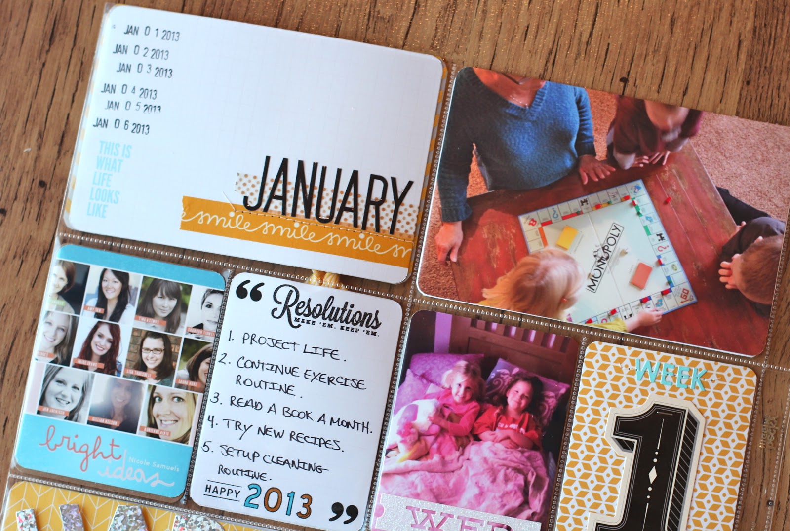 Paper Fab: Project Life - Week 1