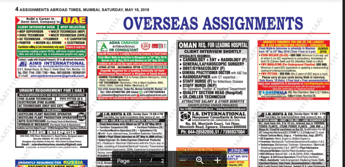 Assignment Abroad Times- 04th October 2023