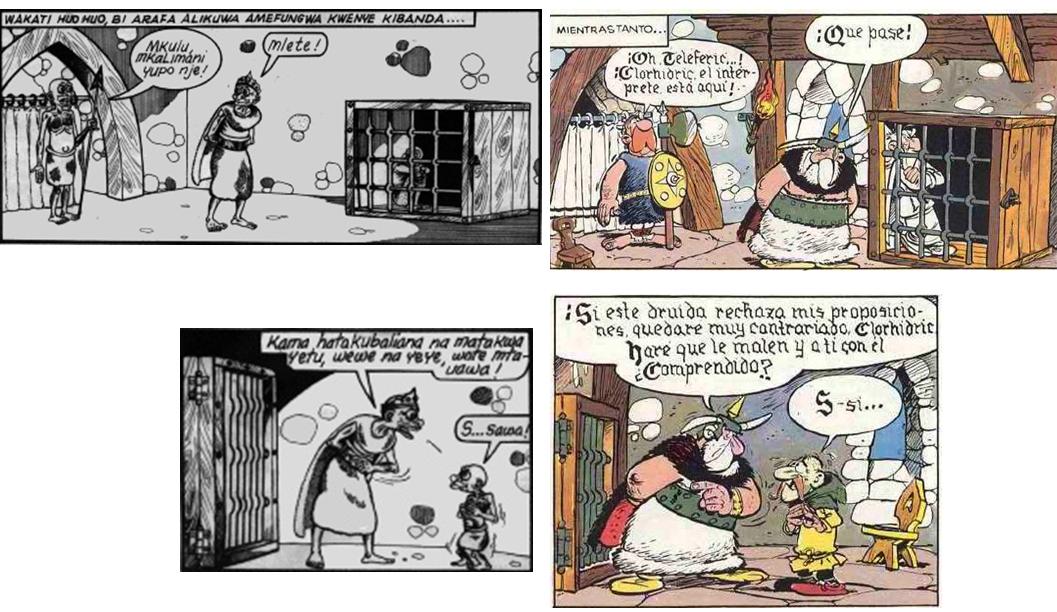 Bwana Paco, Hakuna Matata: ¿Asterix en swahili?