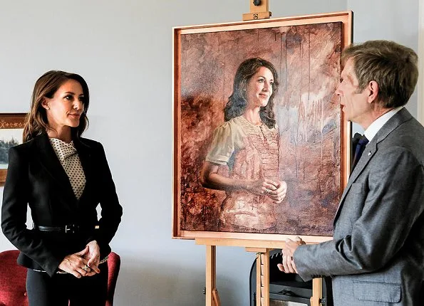 A New Official Portrait For Princess Marie of Denmark