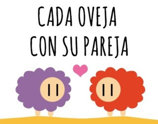 La magia de las palabras : ACTIVIDAD 6: "CADA OVEJA CON SU PAREJA"