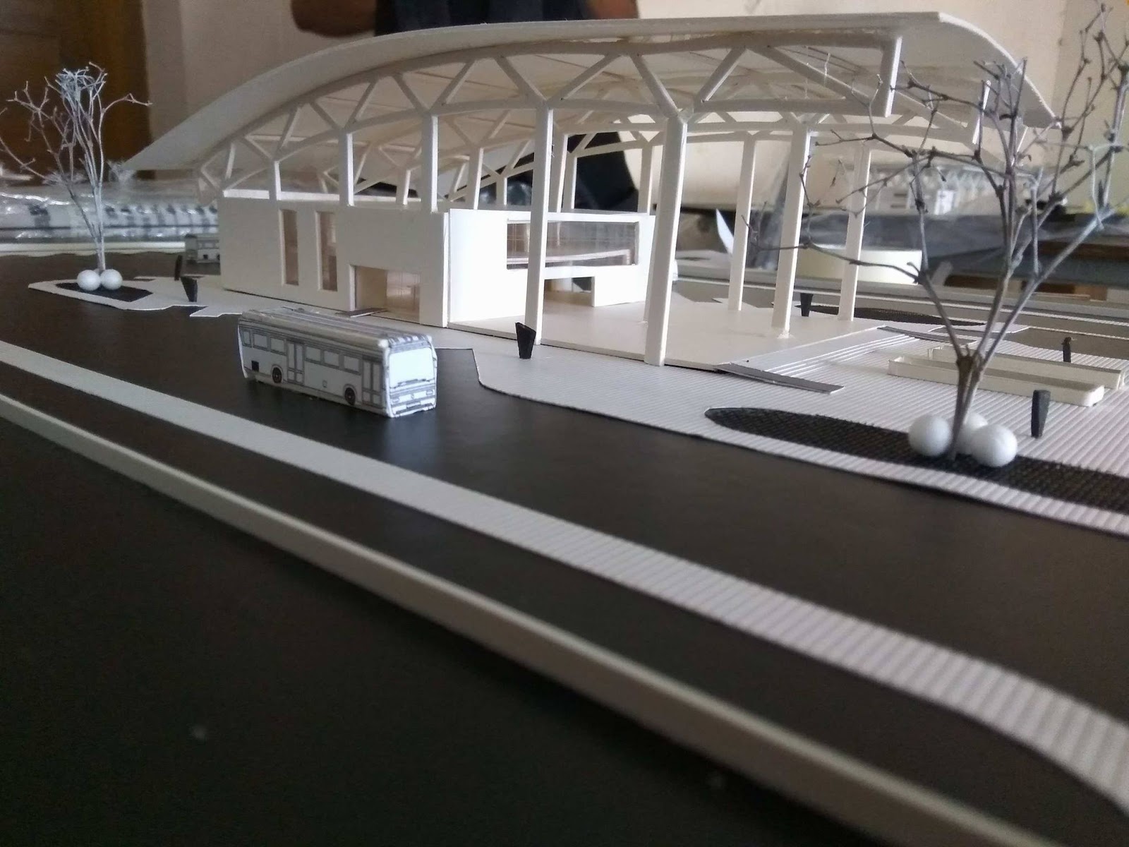 Design of a ‘BUS TERMINAL’