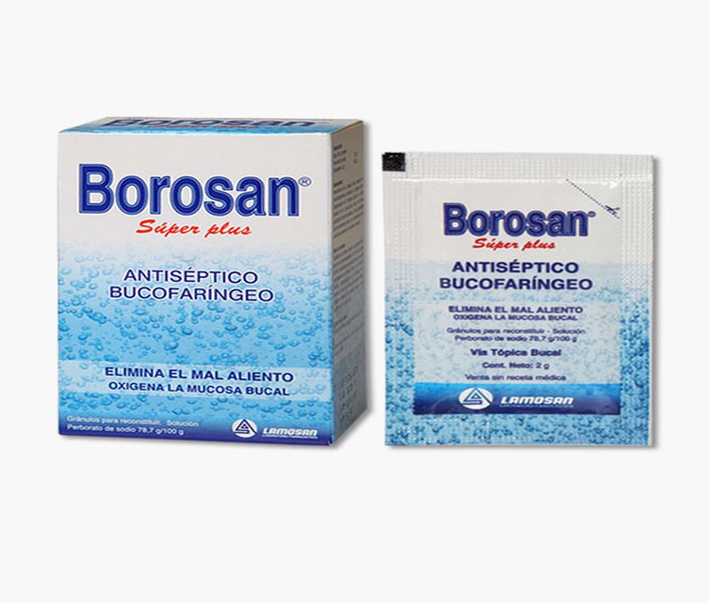 BOROSAN: Antiséptico Bucofaríngeo | OdontoFarma