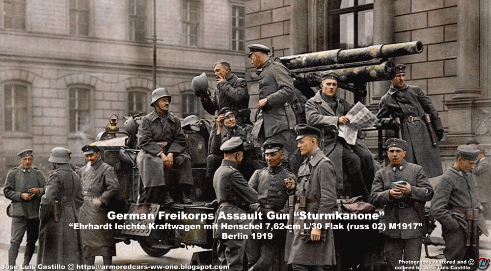 Armored Cars in the WWI: 2018