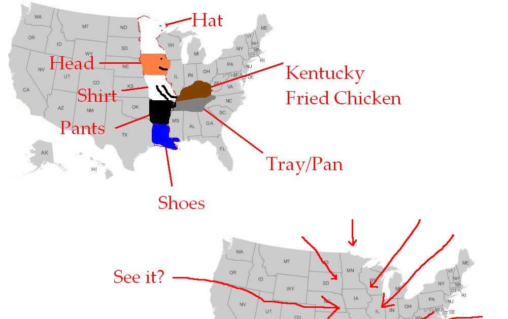 Kentucky Fried Chicken Usa Map - United States Map