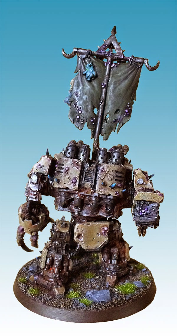 notquitepainted: SHOWCASE: Death Guard helbrute